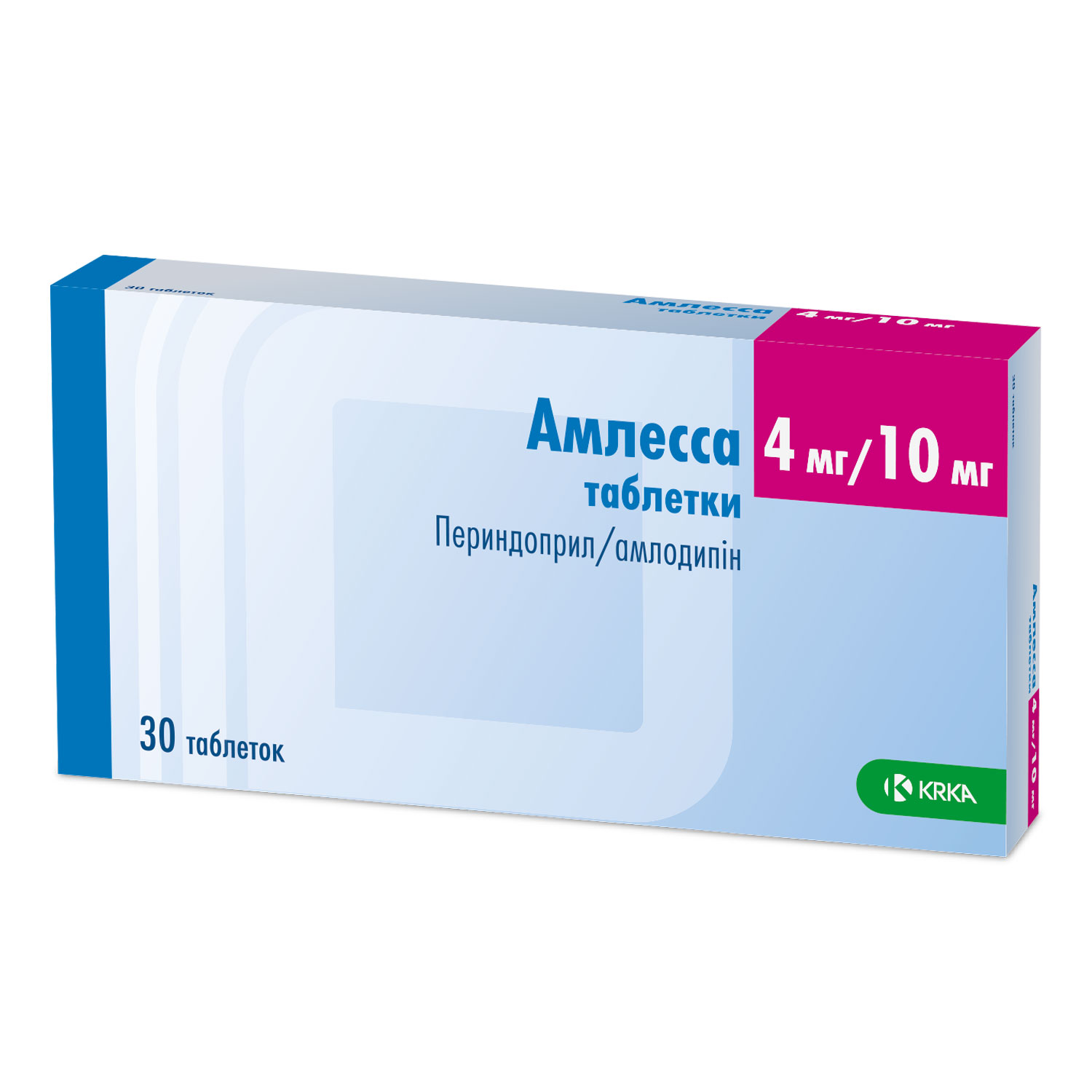 Амлесса 4мг+10мг таблетки | Krka